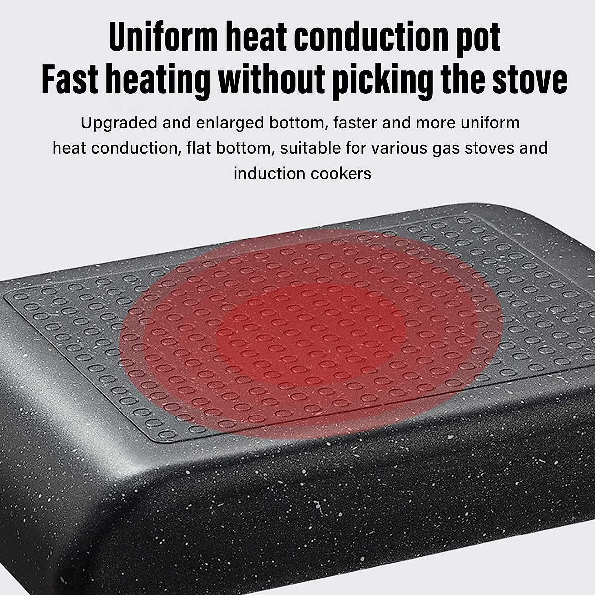 Grill Pan Square Griddle Pan Skillet , Non Stick Cast Aluminum Grilling Pan Rec Japanese Omelette Frying Pan Square Griddle Pan for Steak Breakfast Stove Tops Oven Safe(small)