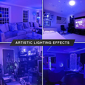 2 Pack BlueX LED Candle Blue Light Bulb - 4W (40Watt Equivalent) - E12 Base Blue LED Blue Bulb, Party Decoration, Porch, Home Lighting, Holiday Lighting, Chandelier Light Bulbs, Candelabra Bulbs