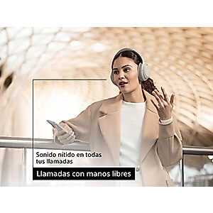 Sony WH-1000XM4 Wireless Industry Leading Noise Canceling Overhead Headphones with Mic for Phone-Call and Alexa Voice Control, Silver (Renewed)