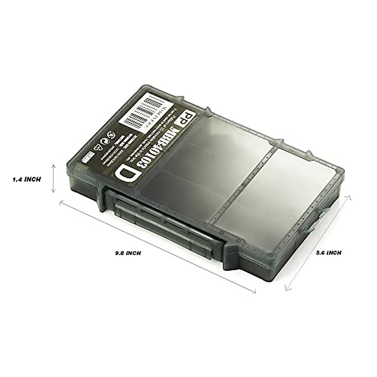 nako. 23 Piece Tungsten Jig Kit | 7 Tungsten Football Jigs, 8 Tungsten Swim Jigs, 8 Tungsten Flipping Jigs & Terminal Tackle Box with 2 Bag Random Colors Drummer Craw Soft Plastic Lures