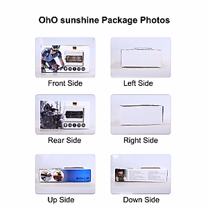 OhO 32GB Gun Camera,1080P HD Hunting Camcorder Recording up to 3 Hours,Action Camera IP66 Waterproof and Torch Feature