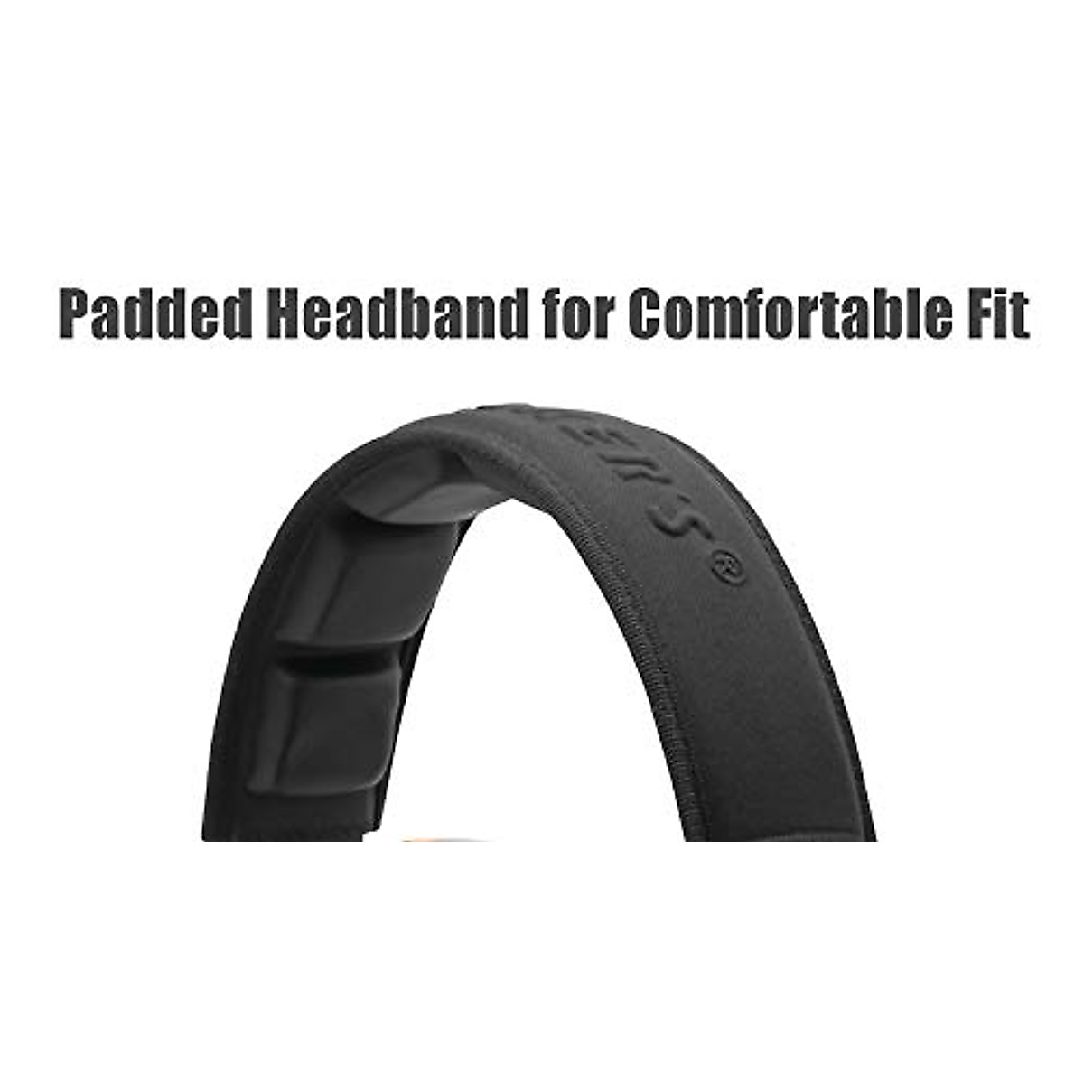 Walker's Dual Colored Passive Muff - Compact Folding Lightweight 26dB NRR Hunting Gun Range Shooting Hearing Protection Muff w/Padded Headband & PVC Earpads, Aqua Blue