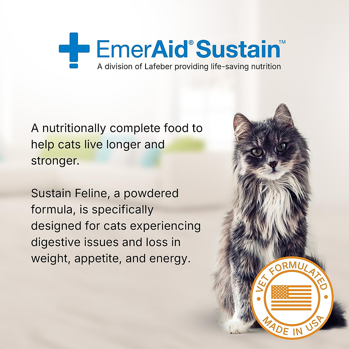 EMERAID Sustain Feline Recovery Food for Cats 400 g