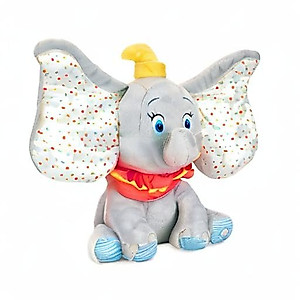 Disney Baby Dumbo Animated Plush Elephant with Flapping Ears, Music and Lights