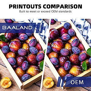 BAALAND Compatible Kodak 30 Ink Cartridges K30XL 30B 30C Black Color Ink Combo Pack (2 Black, 1 Color) for Kodak Printer ESP 3.2 C110 C310 C315 Office 2150 2170 Hero 3.1 5.1 Series