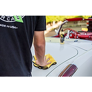 Liquid X Yellow Xtreme Plush Waffle Weave Microfiber Detailing Towel Guaranteed Satisfaction - 16" x 16" (5 Pack)