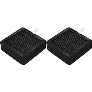 Ecleanfy A2 Replacement Filter Compatible with OSIMO A2, H13 True HEPA Filter, High-Efficiency Activated Carbon Filter, 2 Pack