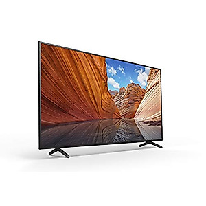 Sony X80J 55 Inch TV: 4K Ultra HD LED Smart Google TV with Dolby Vision HDR and Alexa Compatibility KD55X80J- 2021 Model