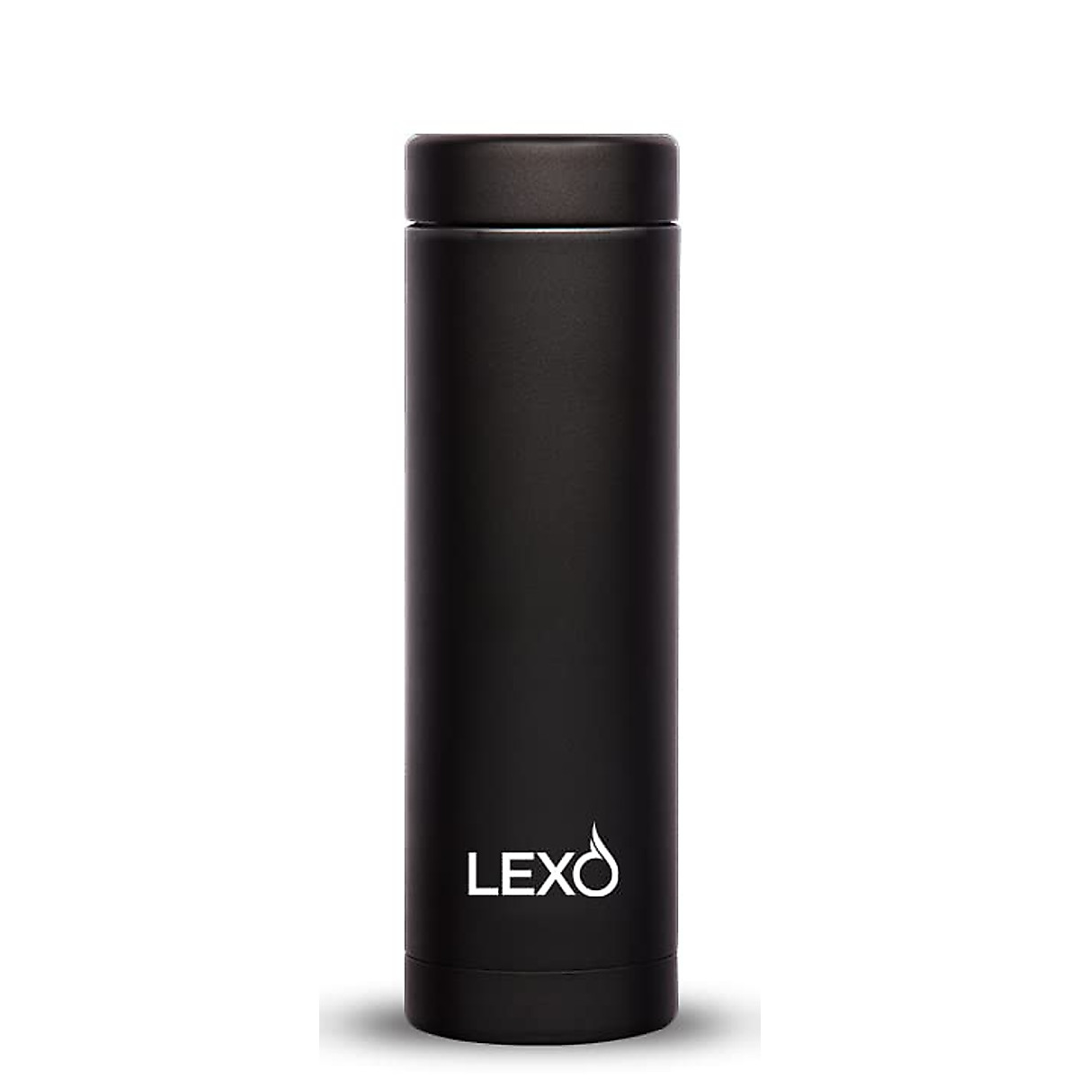 LEXO Temperature Regulating Smart Travel Mug - Temperature Lock Lid (Black)