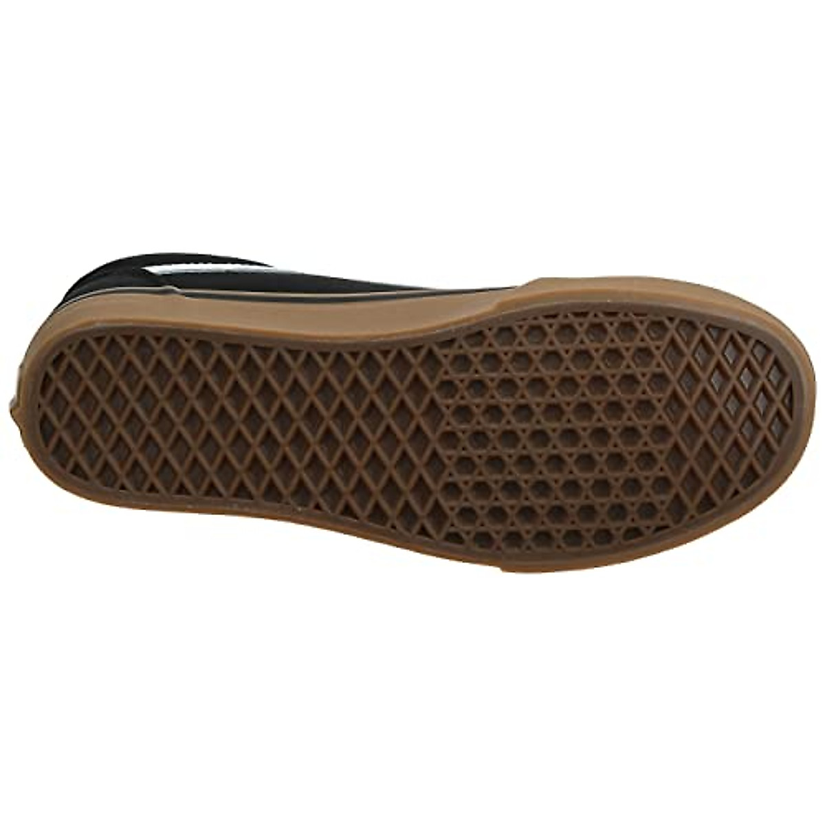 Vans Men's Ward Sneaker, Black ((Canvas) Black/Gum 7hi), 11