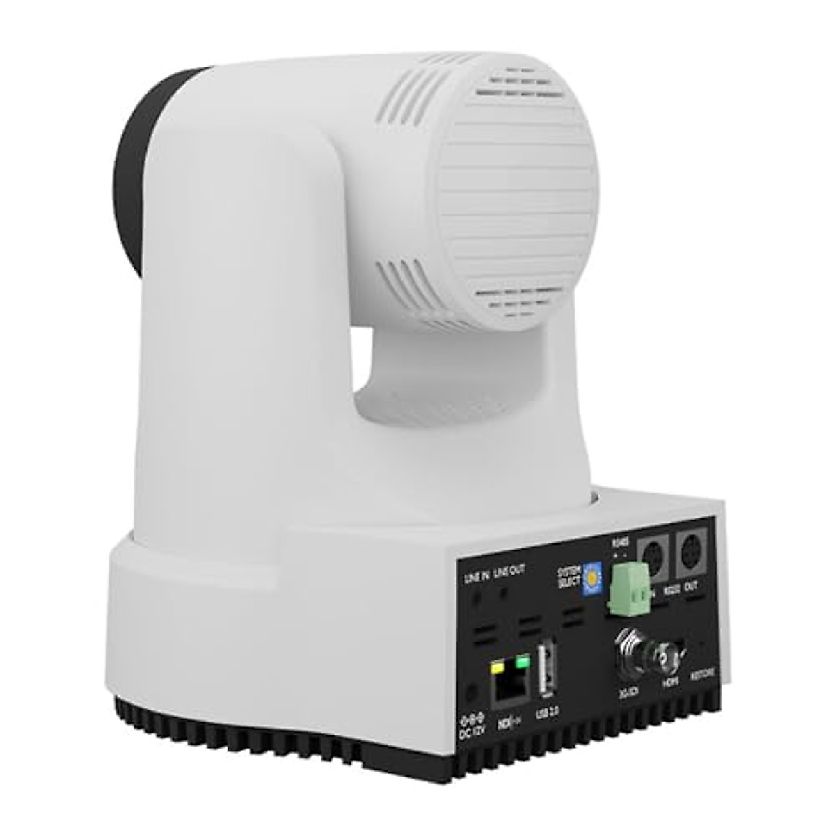 PTZOptics Move 4K 12X Optical Zoom Camera (White)