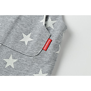 Mud Kingdom Baby Boys Overalls Cute Star 18-24 Months Gray