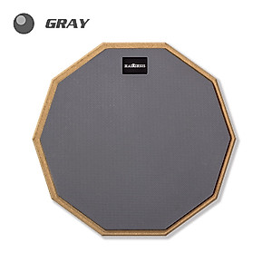 HAIRIESIS Snare Drum Practice Pad,12-Inch Practice Drum Pad,Double Sided Silent Drum Pad and Sticks,Drum Pads Carry Bag