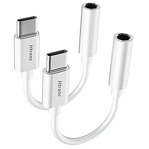 USB C to 3.5mm Headphone Jack Adapter for iPhone 16/16 Pro/15/15 Pro/Pro Max/Plus, Type C Aux Dongle Cable Cord Compatible with iPad, Samsung Galaxy S23/S23/S22/S21Ultra, MacBook,Note 2 Pack