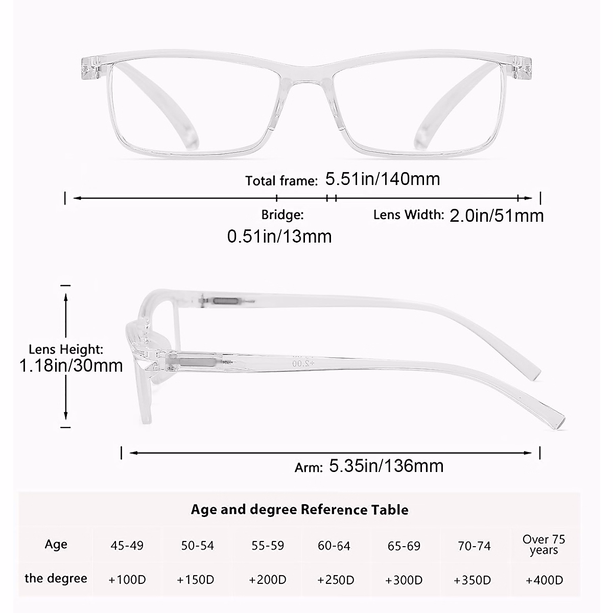 AJYADO Reading Glasses Blue Light Blocking - Computer Readers Men Women Magnifying Eyeglass Anti Blue ray Ultra Light Spring Hinge (4Pcs Clear 1.5)