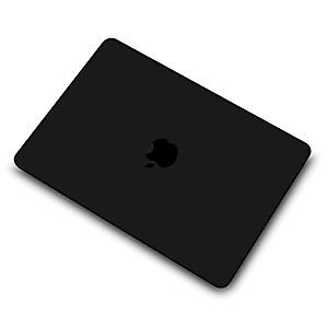 KECC Case Compatible with MacBook Air 13 inch Case 2022 2021 2020 Release A2337 M1 A2179 Retina Display + Touch ID Protective Plastic Hard Shell + Keyboard Cover (Matte Black)