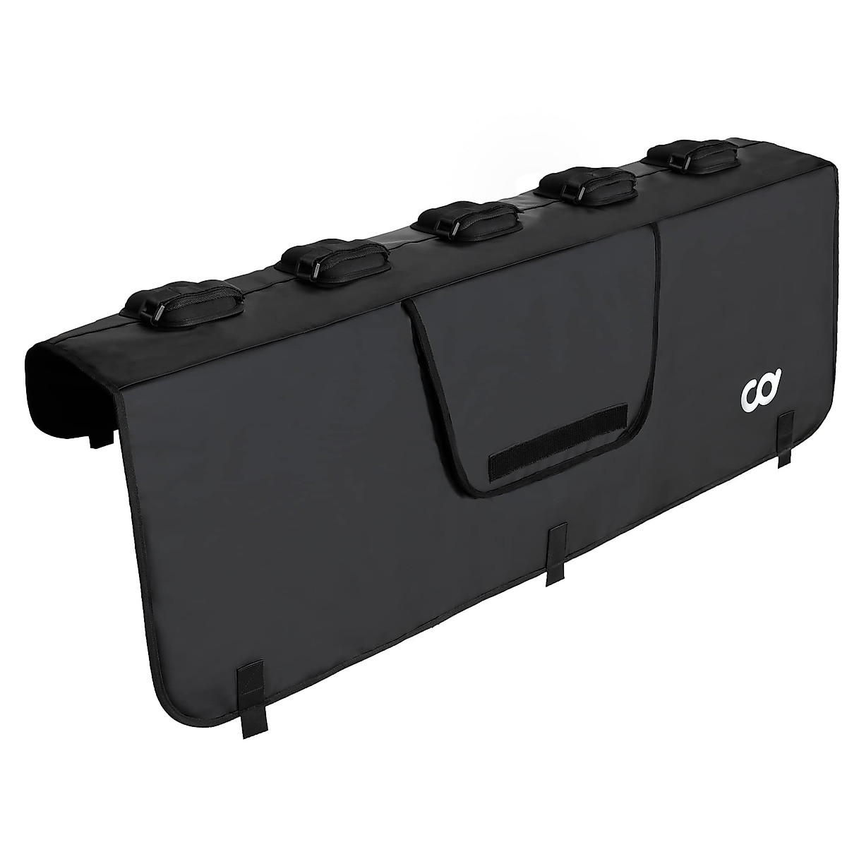 CyclingDeal Tailgate Bike Pads - 52" Wide - Bicycle Rack Cover for Pickup Truck - Truck Bed Car MTB Carrier - Great for Mountain Bikes - Size S (5 Bikes)