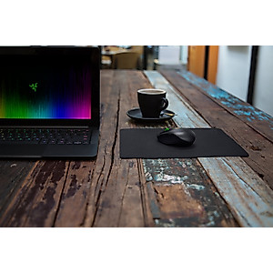 Razer Goliathus Speed (Small) Gaming Mousepad: Smooth Gaming Mat - Anti-Slip Rubber Base - Portable Cloth Design - Anti-Fraying Stitched Frame - Stealth