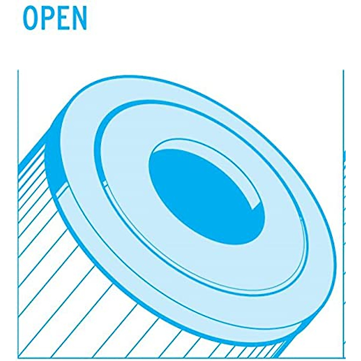 Unicel C-7699 Spa Replacement Cartridge Filter 100 GPM Pac-Fab 105 Wet Institute