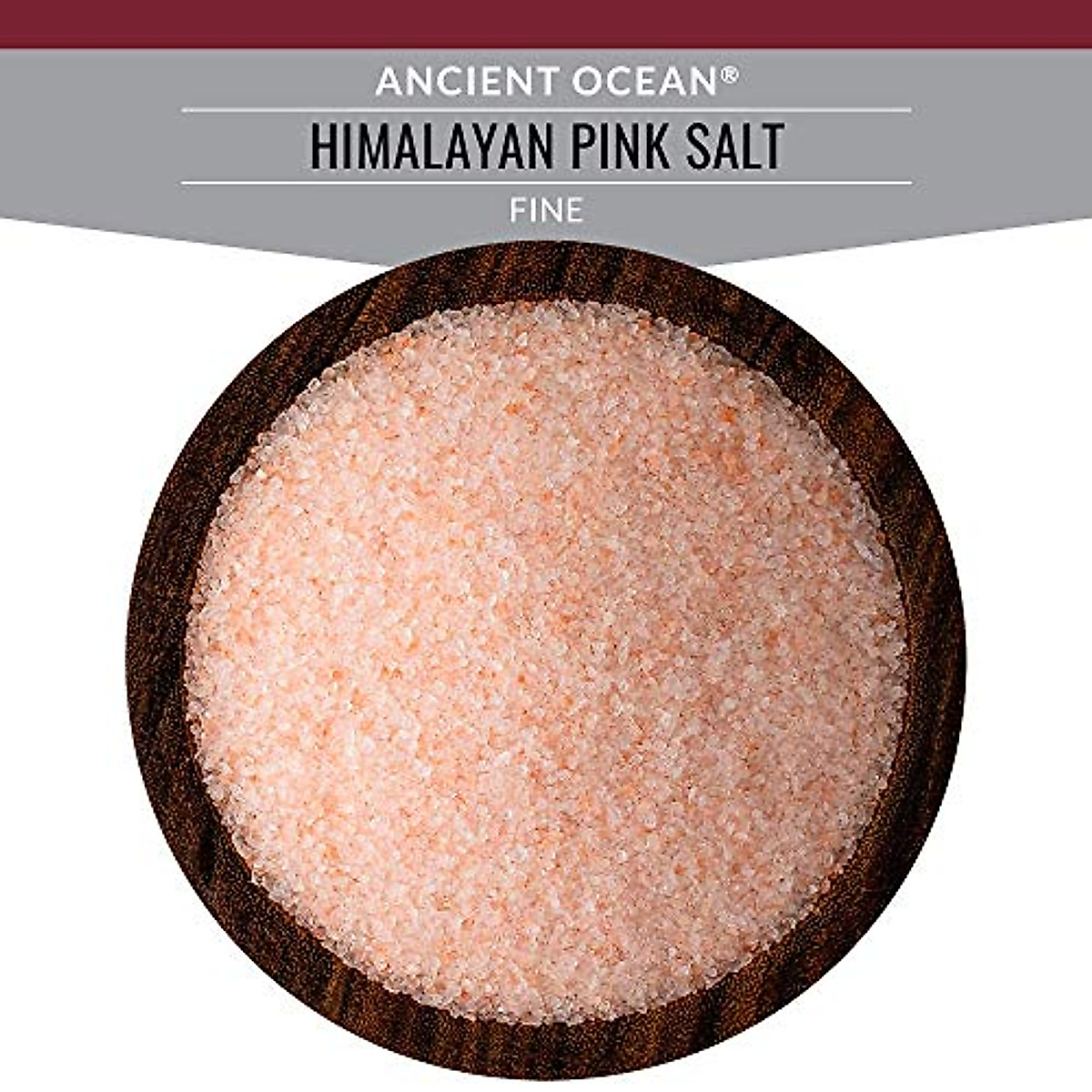 SaltWorks Ancient Ocean Himalayan Pink Salt, Fine Grain, 5 Pound Bag