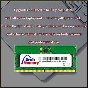 Arch Memory Replacement for Dell SNP821PJC/16G A9168727 16GB 260-Pin DDR4 2400MHz SODIMM RAM