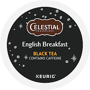 Celestial Seasonings® English Breakfast Tea Single-Serve K-Cup®, Carton Of 96