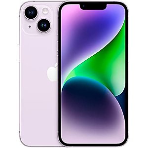 Apple iPhone 14 Plus, 512GB, Purple - Unlocked (Renewed)