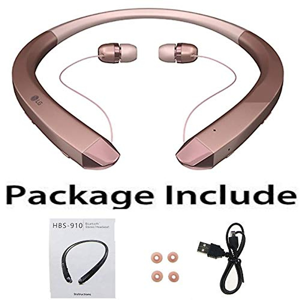 QT S Bluetooth Headset, Lightweight Retractable for Neckband Bluetooth Headphones for Sports Exercise Home & Office, Noise Cancelling Stereo Neckband Wireless Headset Talk 9-10 Hours (Silver)