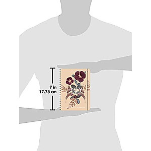 FIREWEED 2021 On-the-Go Weekly Planner: 17-Month Calendar with Pocket (Aug 2020 - Dec 2021, 5" x 7" closed): Joy Flowers