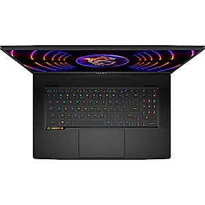 MSI Titan GT77HX Gaming Laptop (Intel i9-13980HX 24-Core, 64GB DDR5 3600MHz RAM, 2x8TB PCIe SSD (16TB), GeForce RTX 4080, 17.3" 144Hz 4K Ultra HD (3840x2160), WiFi, Bluetooth, Backlit KB, Win 11 Pro)