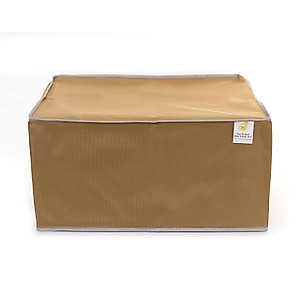 The Perfect Dust Cover, Tan Nylon Cover for Epson WorkForce Pro WF-4830 All-in-One Printer, Anti Static and Waterproof Cover Dimensions 16.1''W x 15.3''D x 13''H by The Perfect Dust Cover LLC