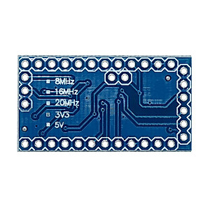 diymore 5pcs Pro Mini ATmega328P 3.3V 8M Module Board with Crystal Oscillator Pins Replace ATmega128