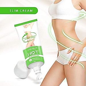 Hot Cream 2 Pack, Cellulite Slimming & Firming Cream, Body Fat Burning Massage Gel for Shaping Waist, Abdomen and Buttocks