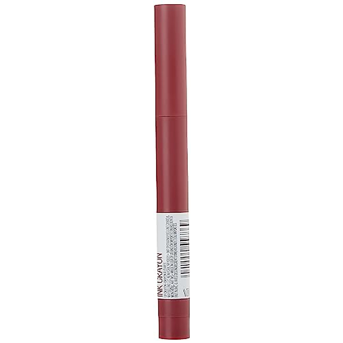 Maybelline Super Stay Ink Crayon Lipstick Makeup, Precision Tip Matte Lip Crayon with Built-in Sharpener, Longwear Up To 8Hrs, Accept A Dare, Wine Pink, 1 Count