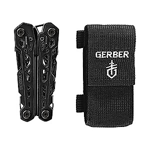 Gerber Gear 31-003884 Truss Needle Nose Pliers Multitool with MOLLE Sheath, Black