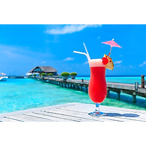 Plant Based Drinking Straws by StrawPanda- (250 Pack) an Eco Friendly Alternative to Plastic Straws, BPA Free