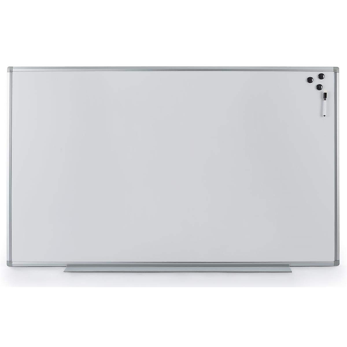 Displays2go 60 x 36 Inch Magnetic Dry Erase Board, Wall Mounted – White (WHBWAL6036)