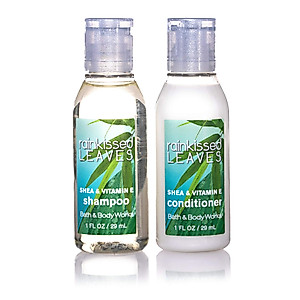 Bath & Body Works Rainkissed Leaves Shampoo and Conditioner. Lot of 18 Bottles (9 of each). Total of 18oz