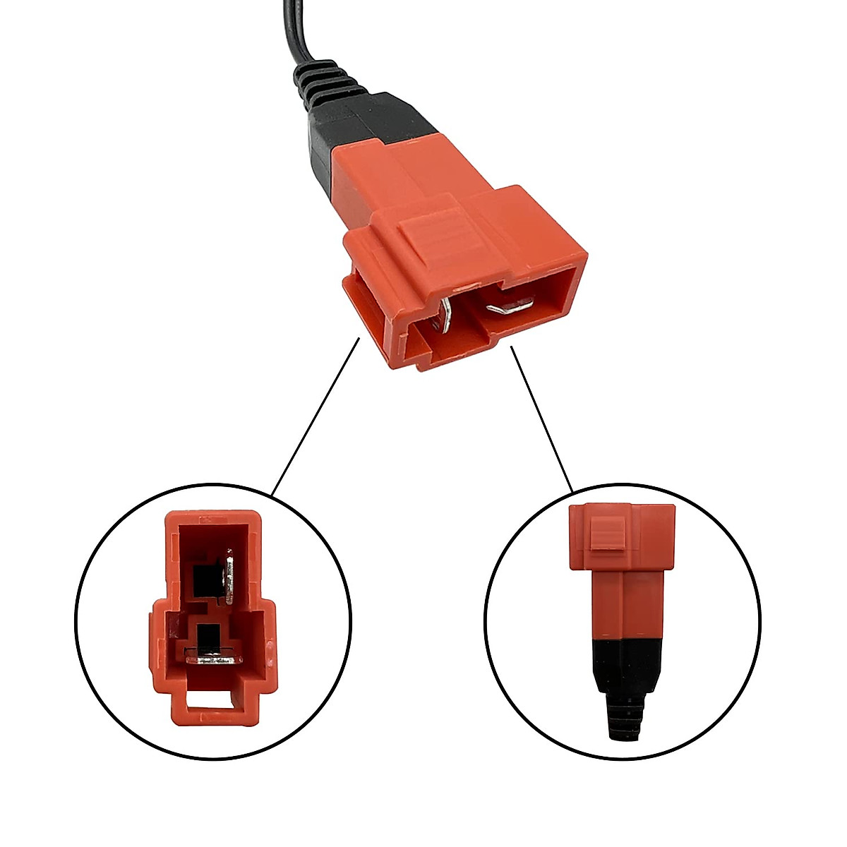 12 Volt Battery Charger for Ride On Toys 12V Kids Ride On Car Charger,12V Electric Car Riding Toy Battery Power Adapter Square Plug SL12-07-02