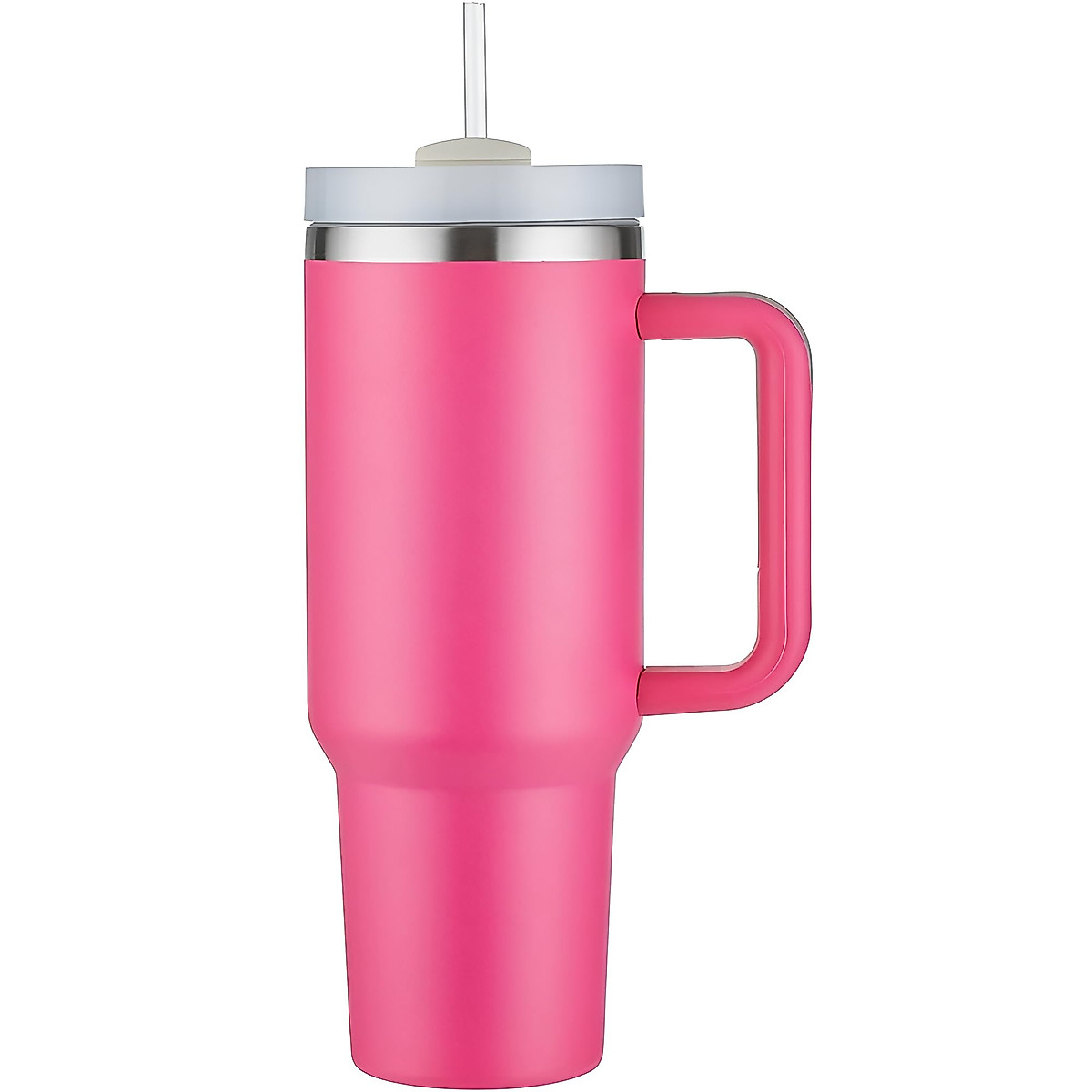 40oz Quencher Adventure modern tumbler, Stainless Steel Vacuum Insulated Tumbler, Travel Tumbler With Lid and Straw comes with silicone bumper free (pink) (DT1200-Q3)