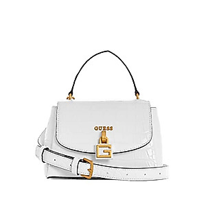 GUESS Montreal Mini Crossbody Flap, White