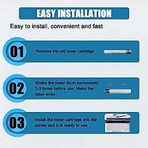 JENKEM Standard Capacity Replacement Compatible for Konica Minolta TN326 Toner Cartridge (with Chip) Work for Konica Minolta Bizhub 308e 368e Printers