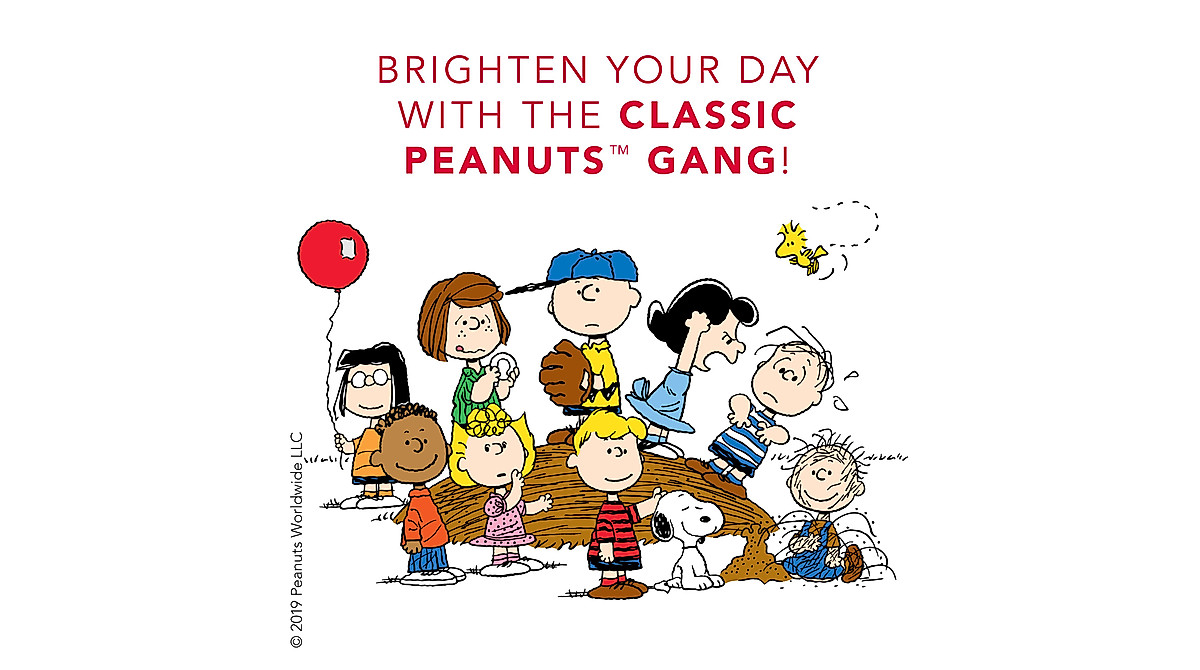 Peanuts Typewriter Notecards - 16 Gift-Ready Stationery Set