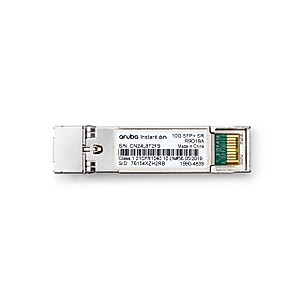 HPE Networking Instant On 10G SFP+ LC SR Transceiver for Connections Up to 300 Meters (R9D18A)