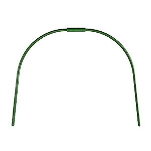 BEAMNOVA Garden Netting Mesh Greenhouse Hoops for Raised Beds Row Cover Barrier Support Frame Cover Climbing Plants Stakes with Clips for Outdoor Vegetable Tomato Vines DIY