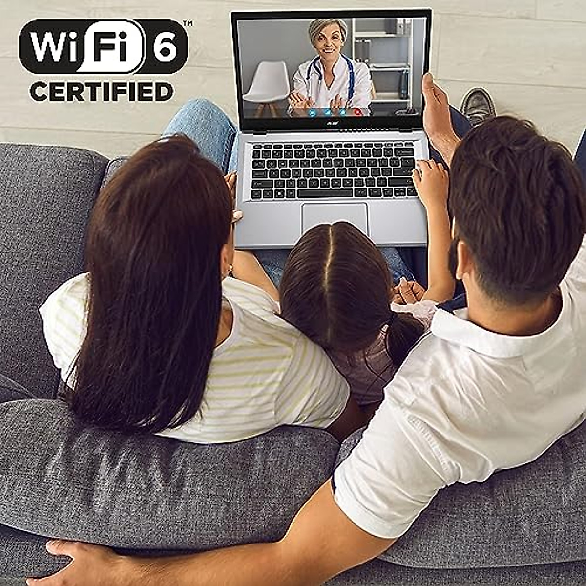 acer 2023 Newest Aspire 3 Touchscreen Laptop, 15.6" FHD IPS Display, AMD Ryzen 5 7520U, 16GB LPDDR5 RAM, 512GB PCIe SSD, AMD Radeon Graphics, WiFi 6, Backlit KB, Windows 11 Home, Bundle with JAWFOAL