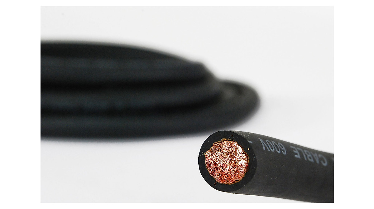 TEMCo 2 Gauge Welding Lead & Car Battery Cable - 100'