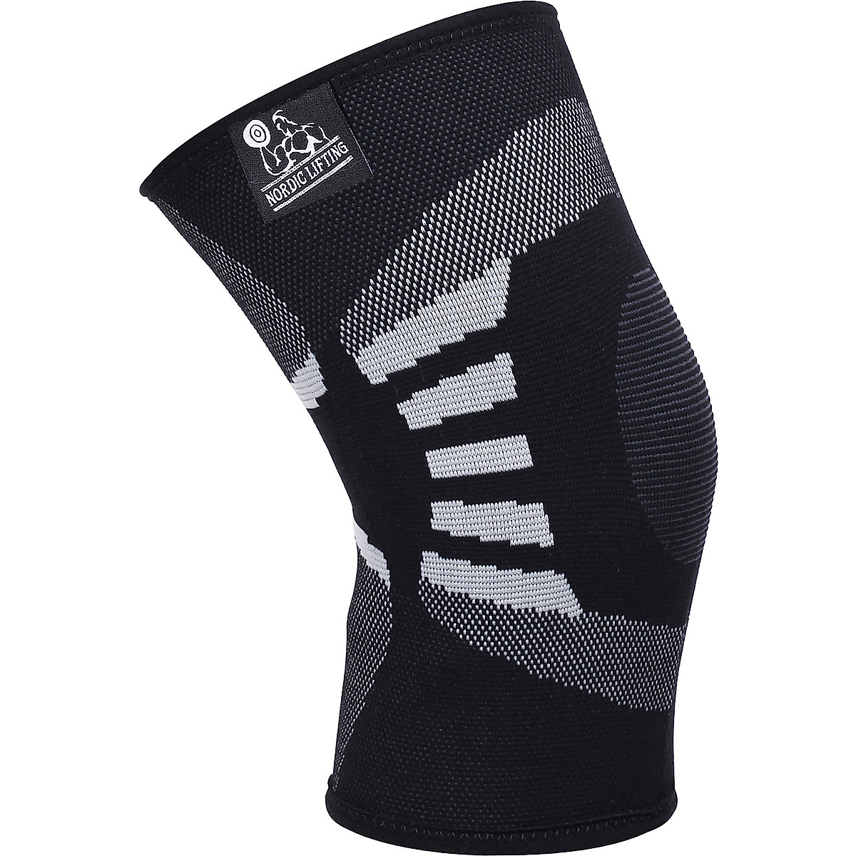 Knee Compression Sleeves (1 Pair) - Support for Arthritis Prevention & Recovery (X-Large, Grey)