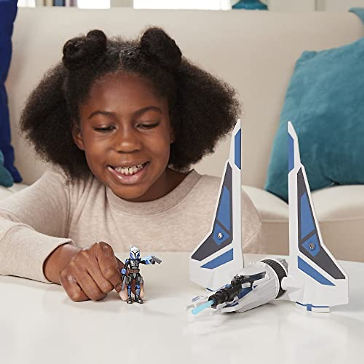 Hasbro Mission Fleet Bo-Katan Gauntlet Starfighter