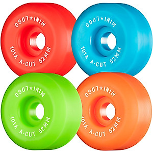 Mini Logo™ A-Cut 2" • 52mm X 101A • Assorted 1Rd 1Grn 1Bl 1Og